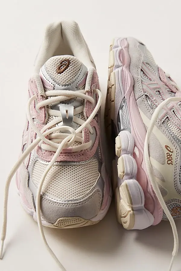 Asics Gel-nyc Sneakers - Concrete/barely Rose