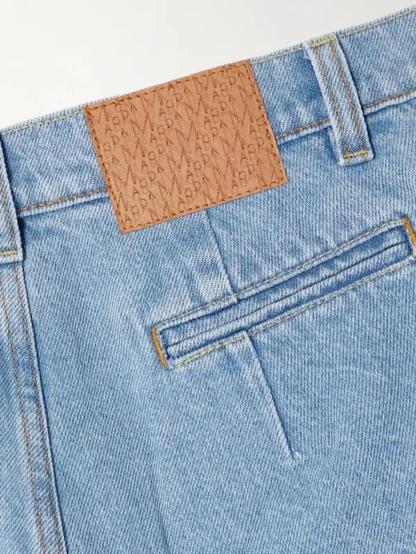 Magda Butrym High-rise Denim Shorts