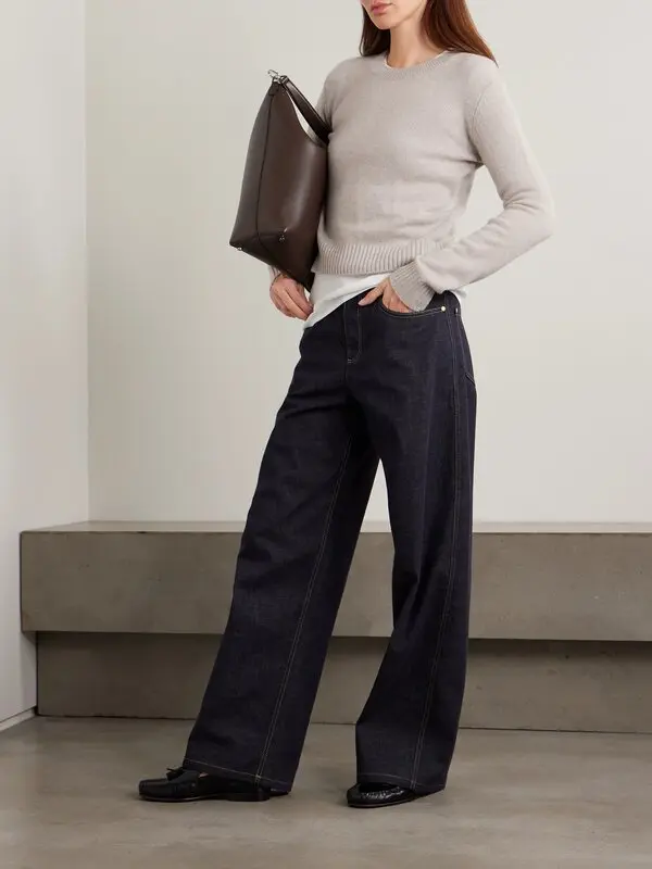 LISA YANG Mable Cashmere Sweater - Neutrals