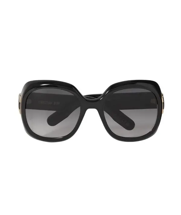 Dior Lady 95.22 R2i Oversized Sunglasses - Black