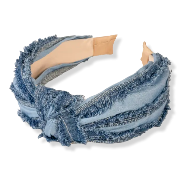 LOCKS & MANE Denim Headband - One-color