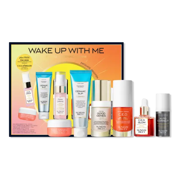 Sunday Riley Wake Up With Me Complete Brightening Morning Routine - One-color