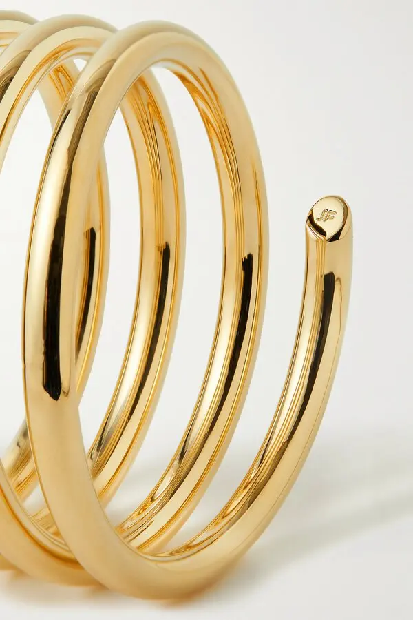 JENNIFER FISHER Triple Coil -plated Bangle