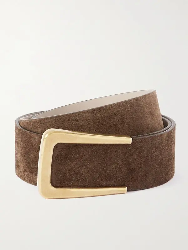 Brunello Cucinelli Cinta Suede Belt