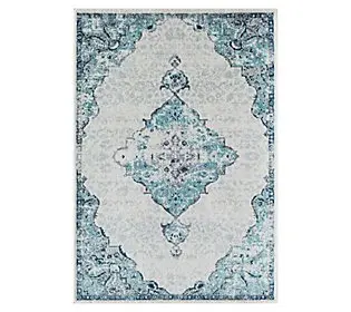 RUGS AMERICA Hailey Hy50g Bluebonnet Vintage 8 X 10'0 - One-color