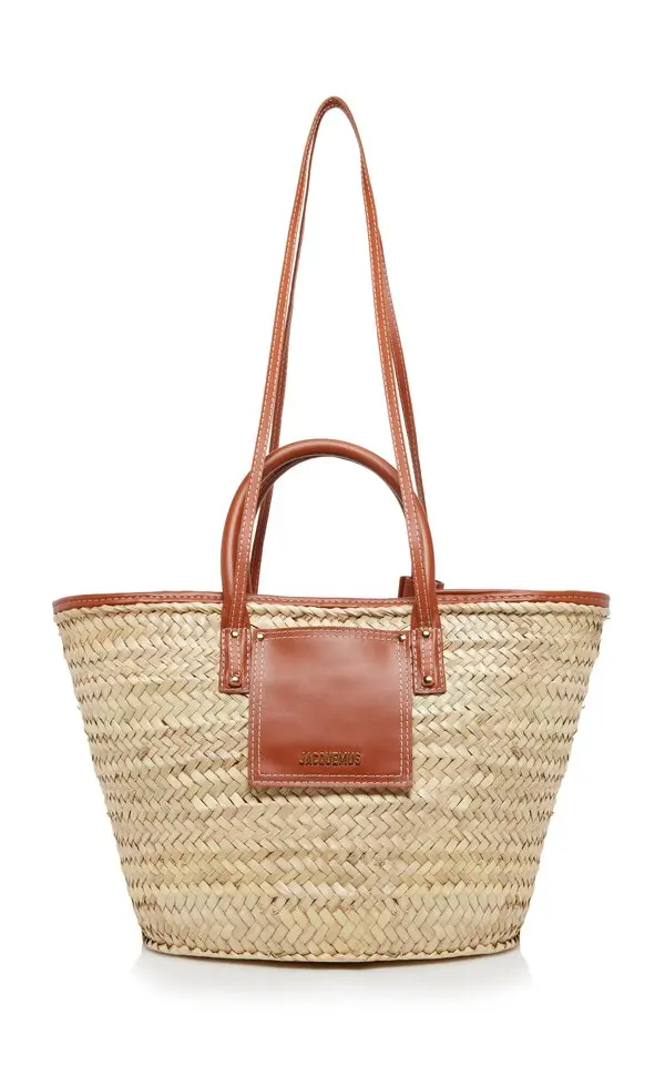 Jacquemus Le Panier Soleil Raffia Tote