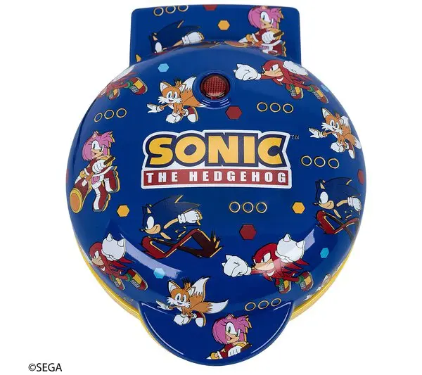 UNCANNY BRANDS Sonic The Hedgehog Mini Waffle M Aker - One-color