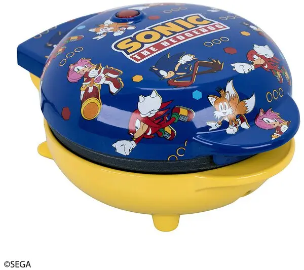 UNCANNY BRANDS Sonic The Hedgehog Mini Waffle M Aker