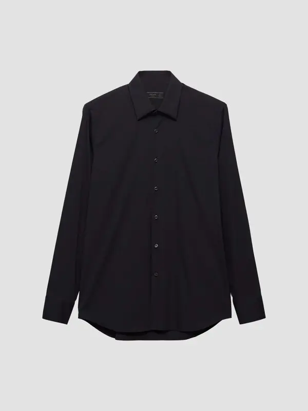 Prada Stretch Cotton Shirt - Black