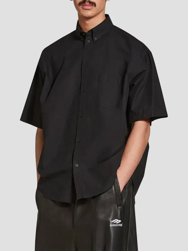 Balenciaga Crypto Short Sleeve Shirt Large Fit