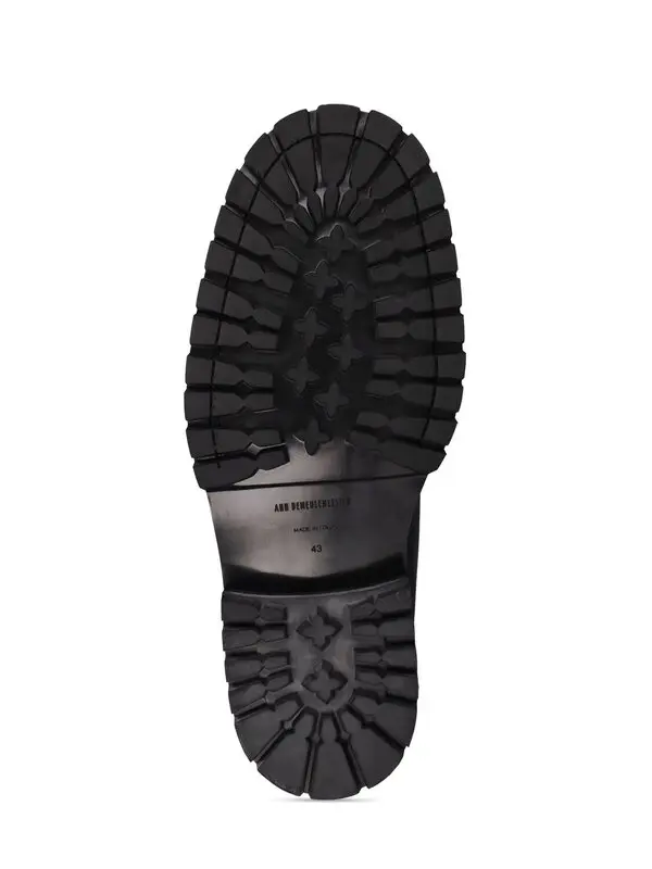 ANN DEMEULEMEESTER Drees Leather Ankle Boots