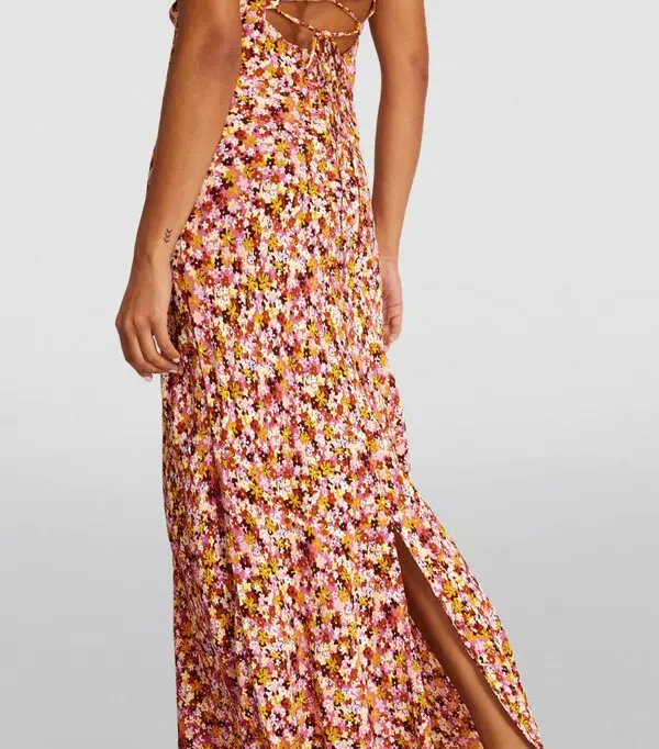 chinese dress ladies Lydie Maxi Dress Coffee