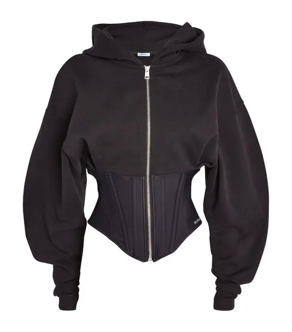 MUGLER Corset Hoodie