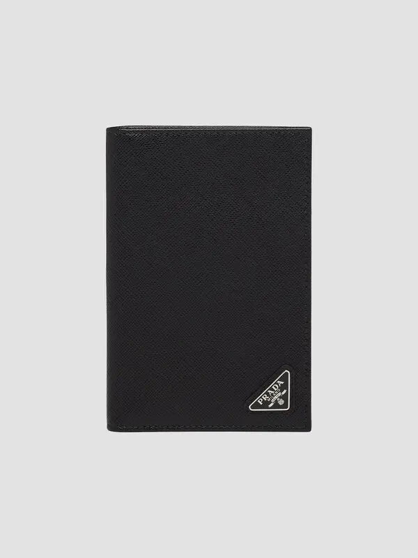 Prada Saffiano Leather Passport Holder