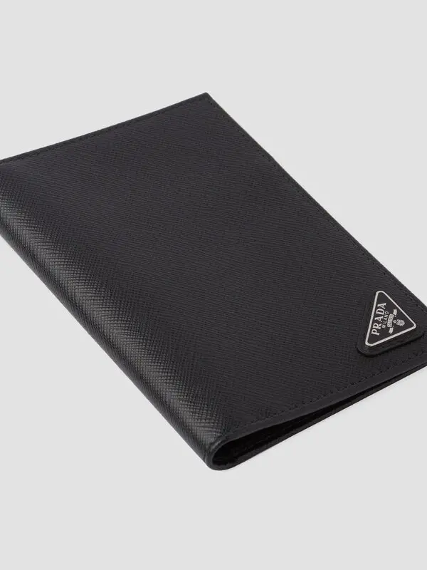 Prada Saffiano Leather Passport Holder