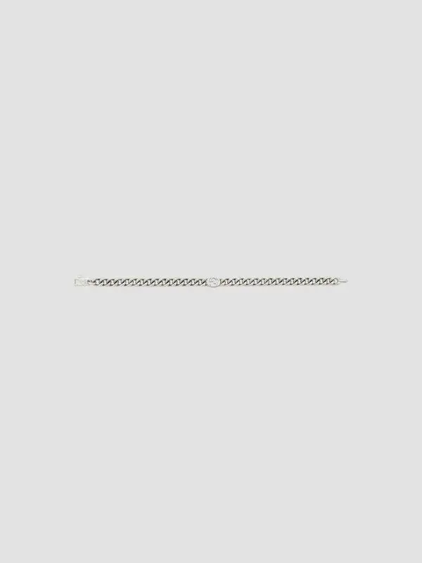 Gucci Interlocking G Sterling Bracelet - Silver
