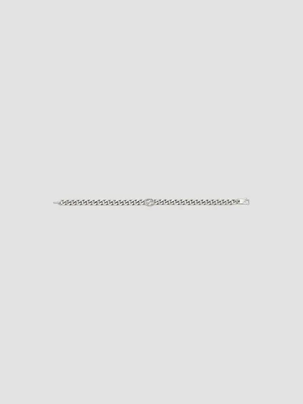 Gucci Interlocking G Sterling Bracelet - Silver