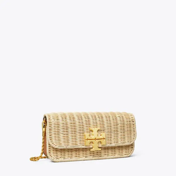 Tory Burch Eleanor Wicker Clutch
