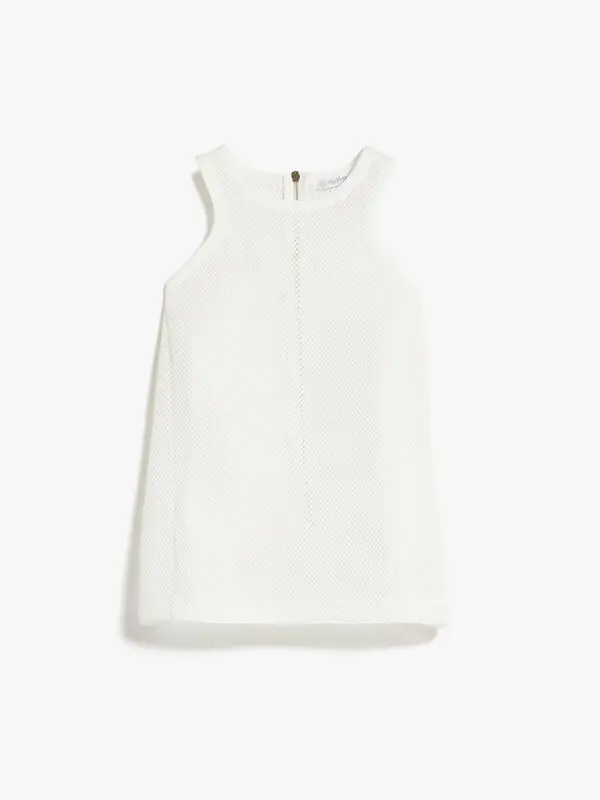 Max Mara Mesh-effect Technical Jersey Top