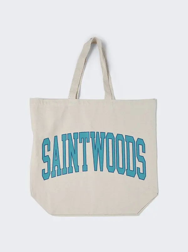 SAINTWOODS Printed Tote - Multicolor