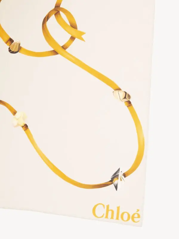 Chloé Zodiac Water Printed Scarf