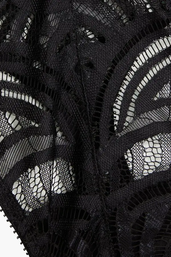 Cosabella Puglia Tulle And Stretchlace Midrise Thong