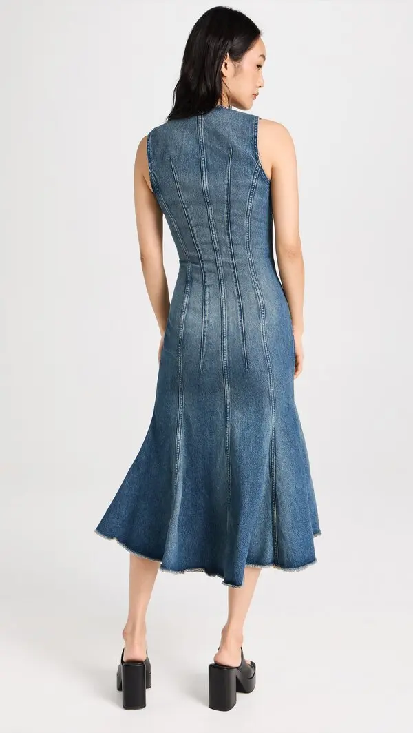 marc by marc jacobs denim dress Marc Jacobs size 2 denim dress (Australian women's