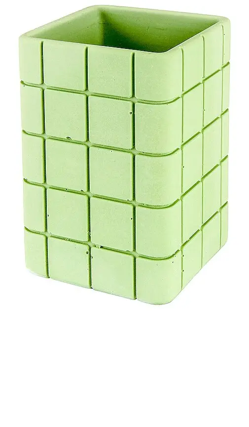 BLOCK Tile Desk Tidy In Sage - Palm Green