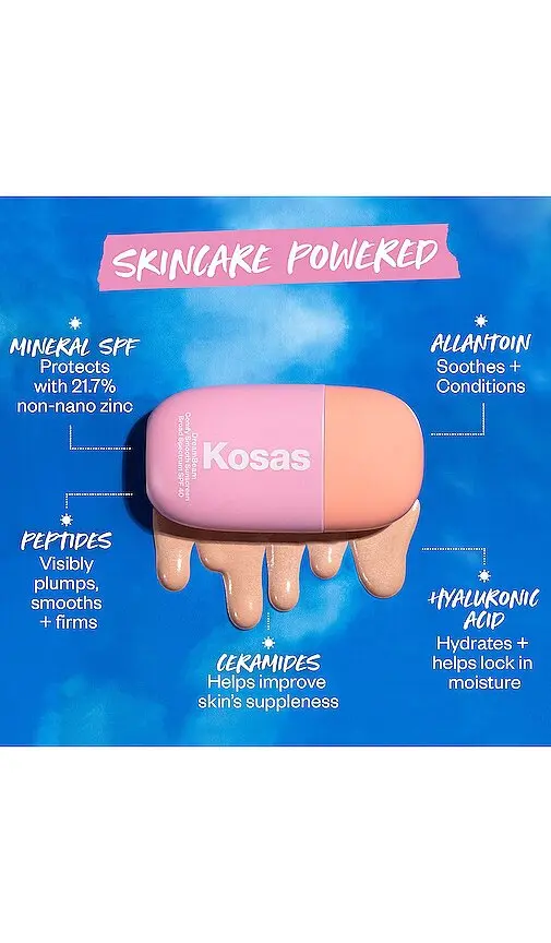 KOSAS Dreambeam Comfy Smooth Sunscreen Broad Spectrum Spf 40