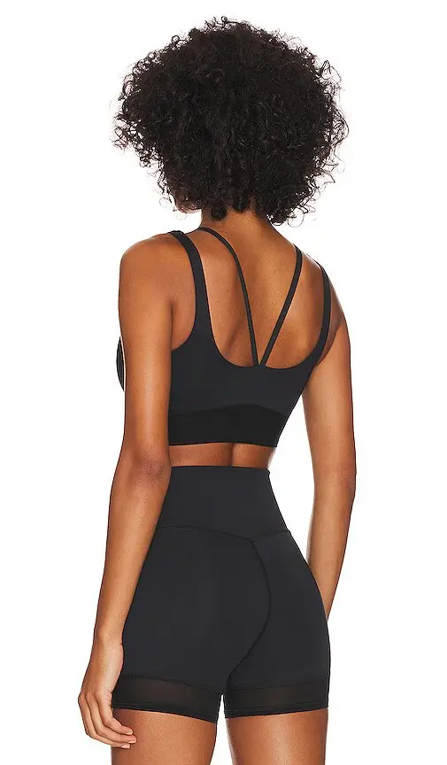 Alo Yoga Airlift Double Trouble Sports Bra - Black | Editorialist