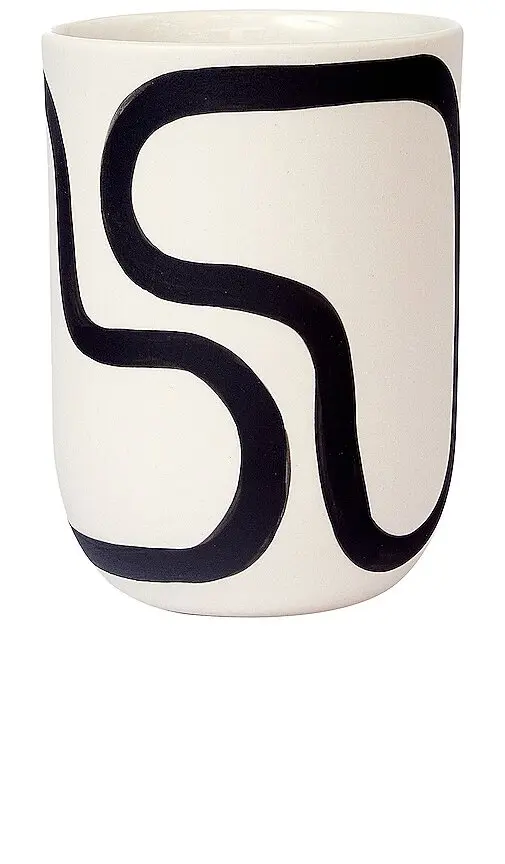 FRANCA NYC Coffee Cup In In Black, White
