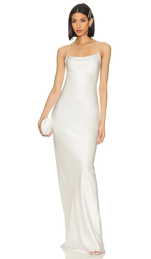 Stone Cold Fox X Gatsby Gown In White - 40% Off | Editorialist