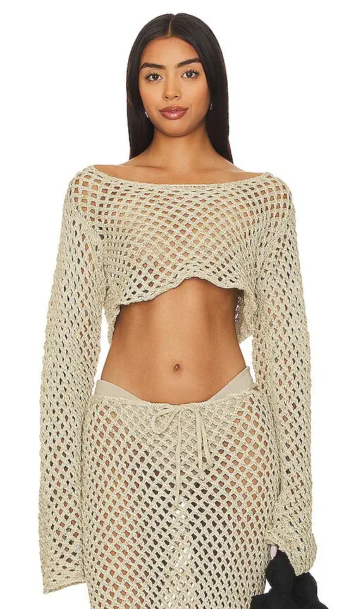 BANANHOT Magen Knit Shirt - Ivory