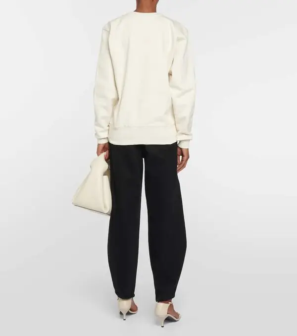 TOTEME Cotton Sweatshirt - White