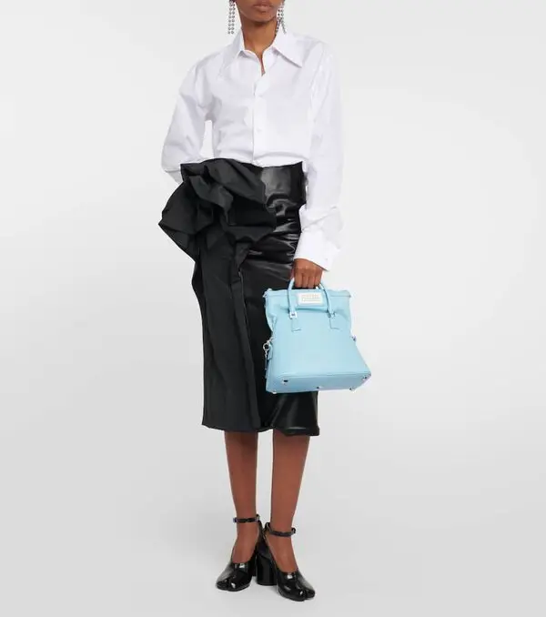 MAISON MARGIELA 5ac Micro Leather Tote