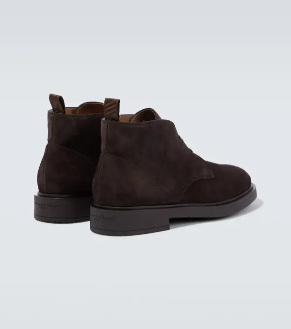 GIANVITO ROSSI Cohen Suede Desert Boots