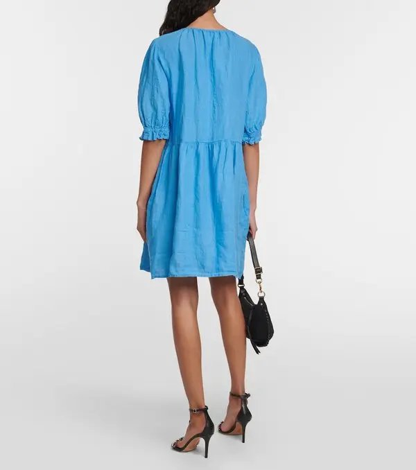 Velvet By Graham & Spencer Kailani Linen Minidress