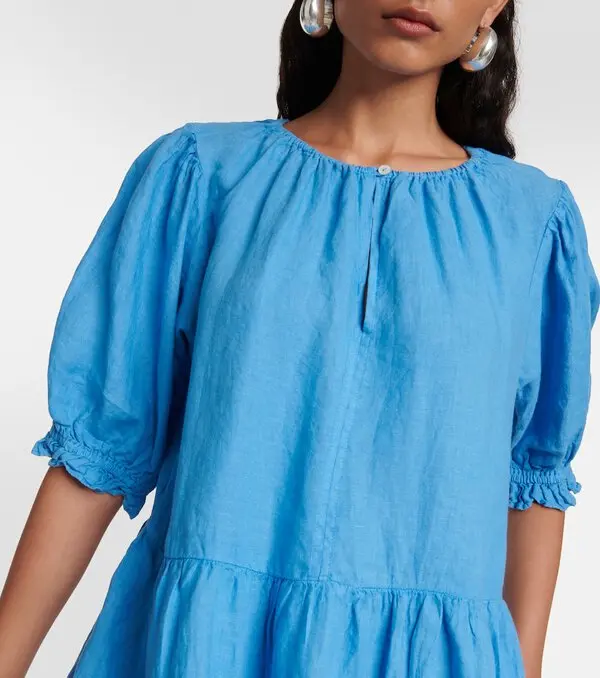 Velvet By Graham & Spencer Kailani Linen Minidress