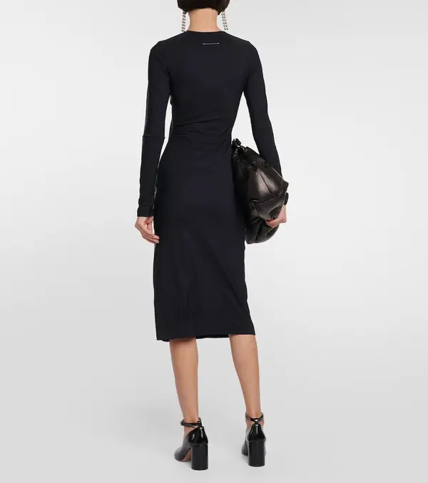 MAISON MARGIELA Jersey Midi Dress