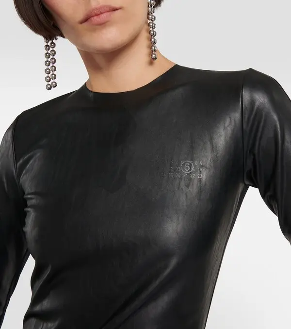 MAISON MARGIELA Jersey Midi Dress