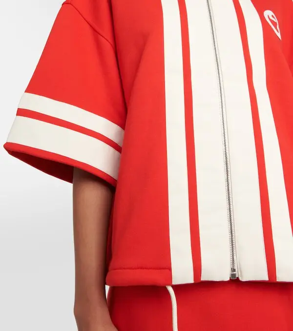 Gucci Interlocking G Cotton Jersey Jacket
