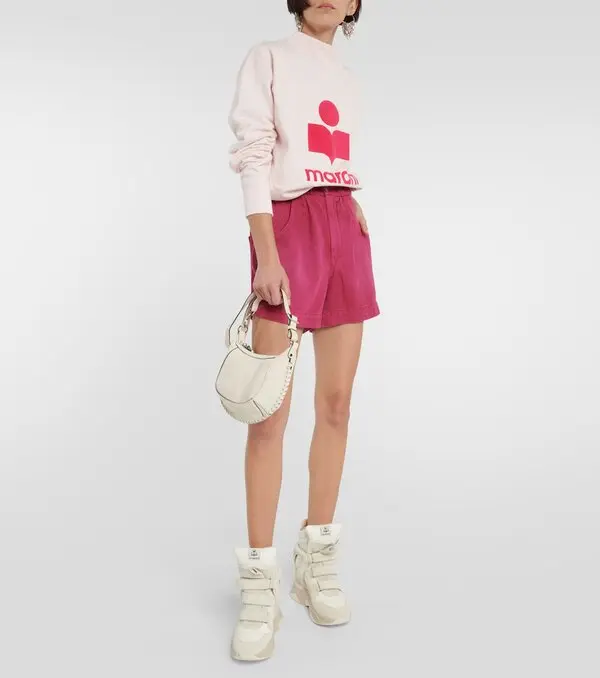 MARANT ETOILE Titea Denim Shorts