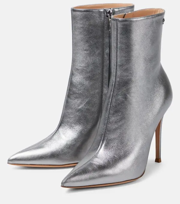 GIANVITO ROSSI Leather Ankle Boots