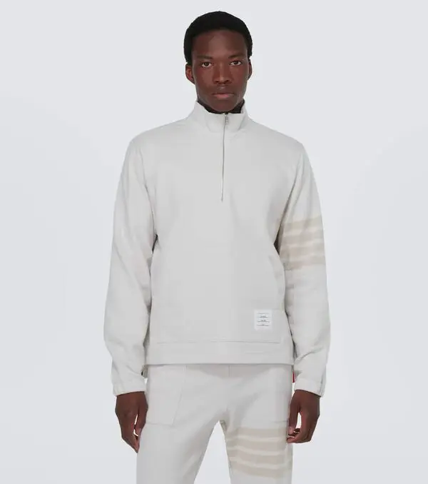Thom Browne Loopback Cotton Sweatshirt