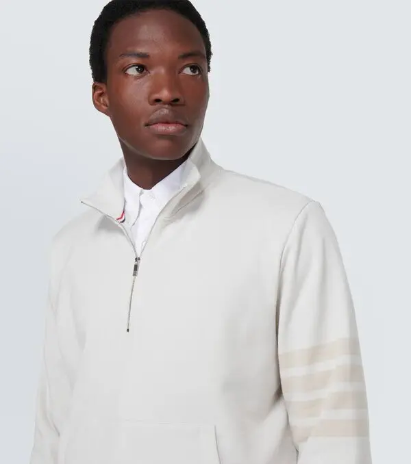 Thom Browne Loopback Cotton Sweatshirt