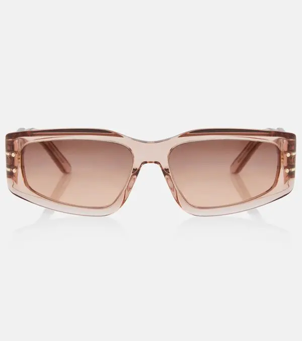 Dior Rectangular Sunglasses - Pink