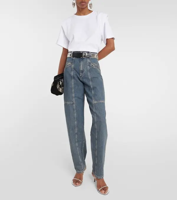Isabel Marant Étoile Fanny Wide-leg Jeans - Blue