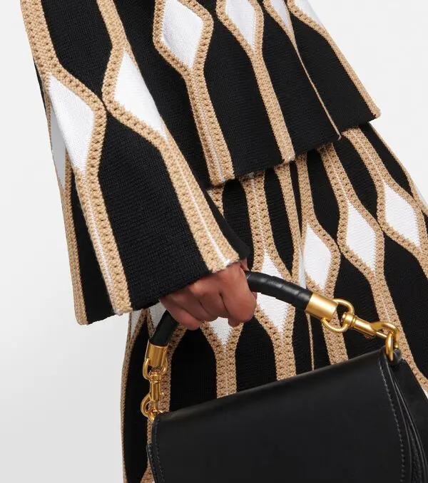 Chloé Intarsia Wool And Silk Sweater