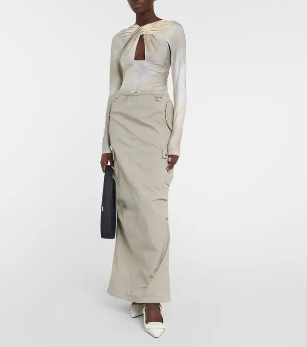 Coperni Criss-cross Jersey Bodysuit