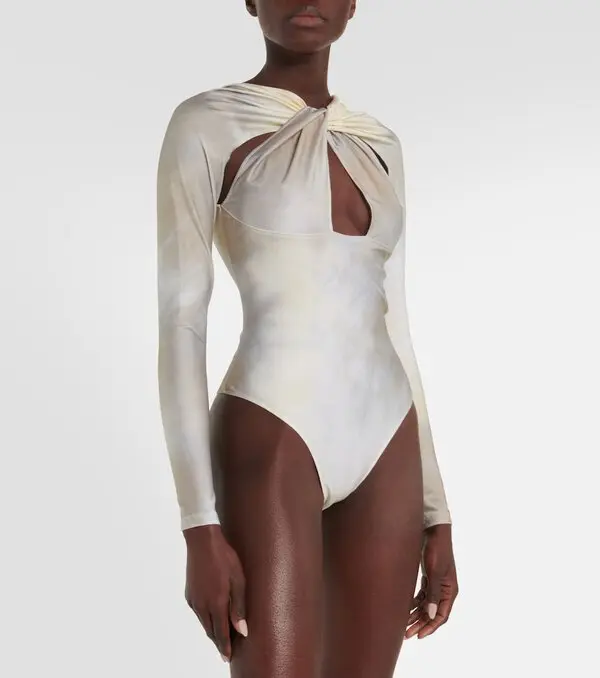 Coperni Criss-cross Jersey Bodysuit